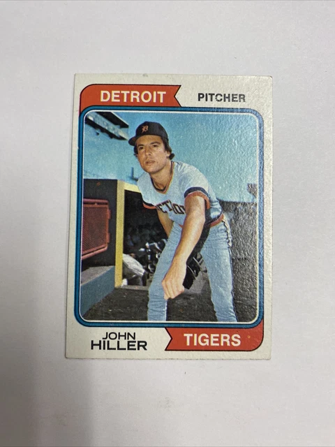 1974 TOPPS BASEBALL John Hiller Detroit Tigers Card #24 EUR 2,06 ...