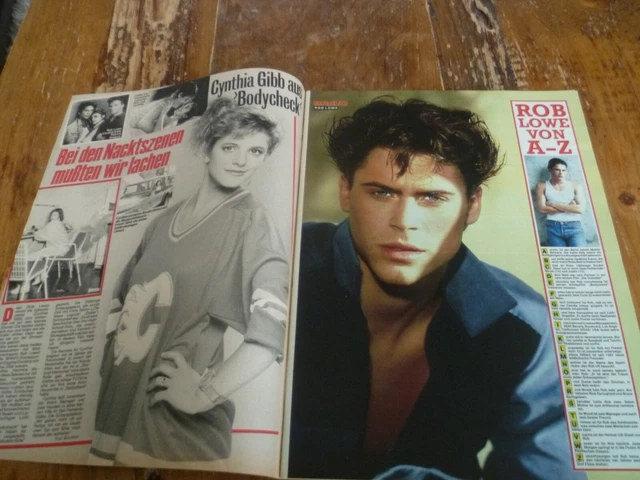 BRAVO 1986: ROB Lowe/Queen/Samantha Fox/Rob Lowe/A-HA/Kiss/Van Halen ...