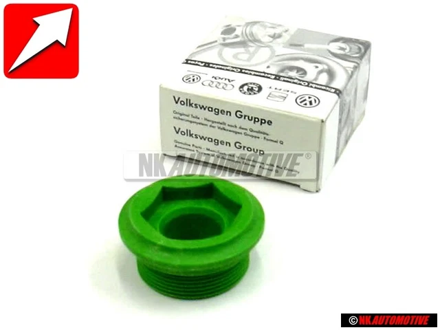 ORIGINAL VW TRANSMISSION Sealing Plug Green Color - 020301129D EUR 16 ...