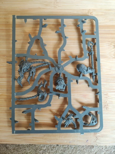 40K DEATH GUARD Blightlord Terminators Flail Arms Parts On Sprue £6.99 ...