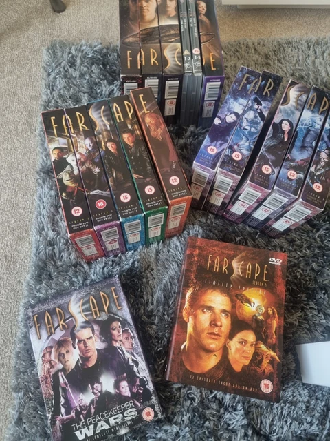 FARSCAPE COMPLETE COLLECTION DVD Box Set 1-4 + Peacekeeper Wars £40.20 ...