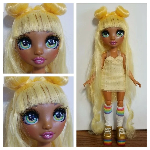 MGA RAINBOW HIGH Sunny Madison Fashion Doll Yellow Hair Green Eyes ...