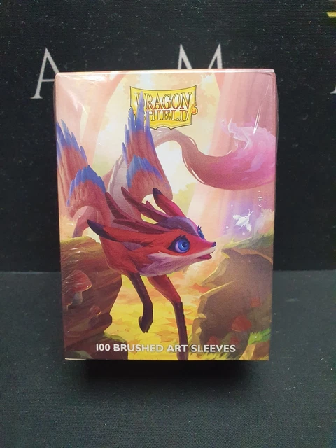 THE FAWNIX ART Matte 100 Standard Sized Card Sleeves (Dragon Shield) £16.95 - PicClick UK