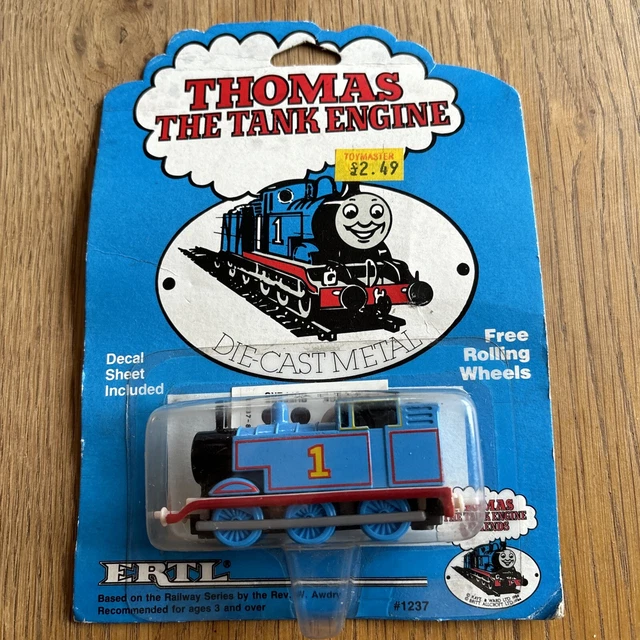 VINTAGE 1984 THOMAS The Tank Engine Die Cast Carded ERTL Unopened £31. ...