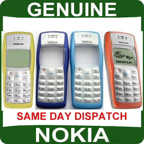 GENUINE NOKIA 1100 Facia original mobile faceplate cell phone casing ...
