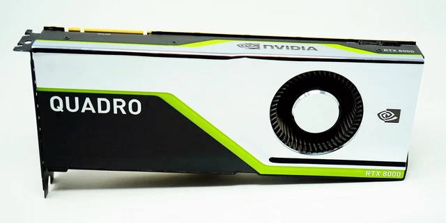 SCHEDA GRAFICA GPU Turing PNY NVIDIA QUADRO RTX 8000 48 GB GDDR6 (ECC ...