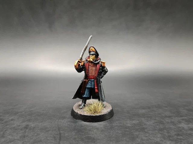 WARHAMMER 40K DEATH Korps of Krieg Commissar Well Painted Forgeworld £ ...