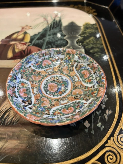 VINTAGE CHINESE FAMILLE Rose Decorative Plate £19.99 - PicClick UK VINTAGE CHINESE FAMILLE Rose Decorative Plate £19.99 - PicClick UK