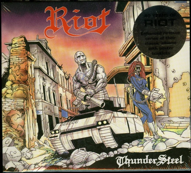 CD RIOT THUNDERSTEEL neuf 2015 réédition digipack EUR 15,38 - PicClick FR