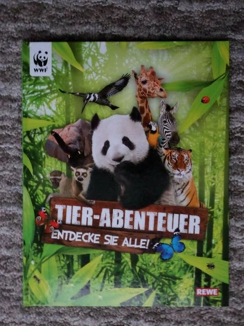 REWE SAMMELALBUM TIER-ABENTEUER Entdecke sie Alle! EUR 2,00 - PicClick DE