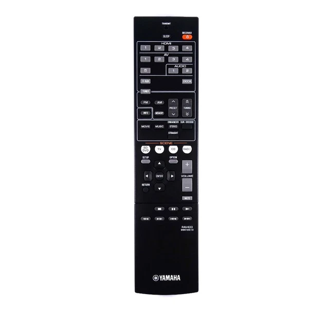 GENUINE YAMAHA RAV433 AV Receiver Remote Control $63.24 - PicClick CA