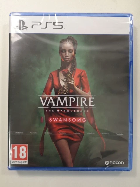 VAMPIRE THE MASQUERADE Swansong Ps5 Uk New EUR 65,99 - PicClick FR