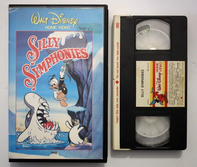 MOVIEFAIR SILLY SYMPHONIES (1929-32),VHS WALT DISNEY,VI4128 ...