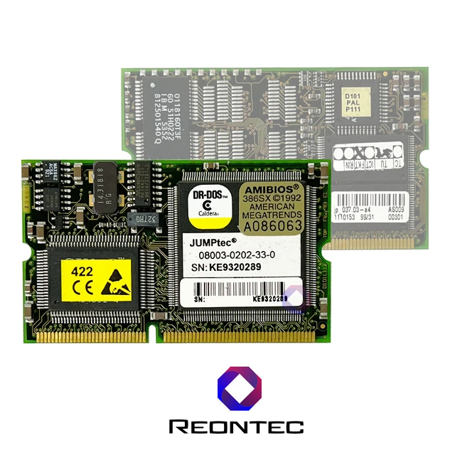 KONTRON 08003-0202-33-0 DIMM-PC 386SX JUMPtec Computer-On-Module Board ...