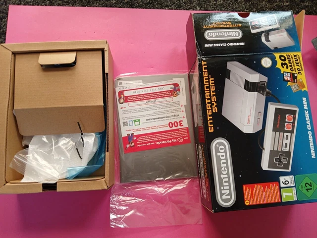 NINTENDO NES CLASSIC Mini Console 30 Games Inc Mario Bros Zelda Donkey ...