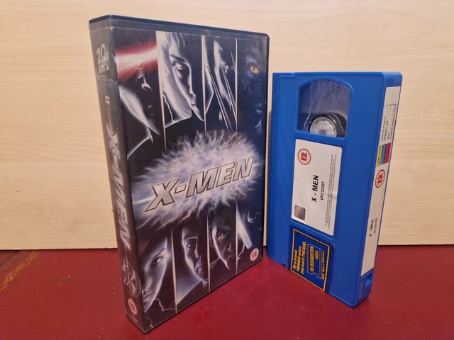 X-MEN - HUGH Jackman - Patrick Stewart - Big Box - PAL VHS Video Tape ...