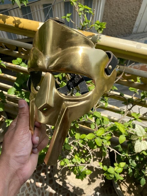 MF DOOM MASQUE Mad-Villain Acier Doux Visage Armor Médiévale Forgé à la ...