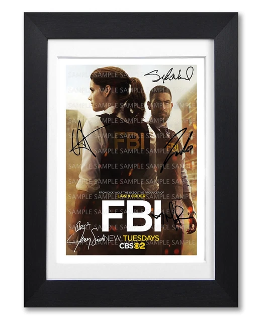 FBI CAST SIGNED Cbs Tv Show Season Series Poster Photo Autograph Gift £ ...