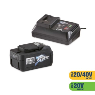 FERREX 40V LI-ION Battery & Ferrex 20-40V Charger Ferrex Tool Range. £ ...