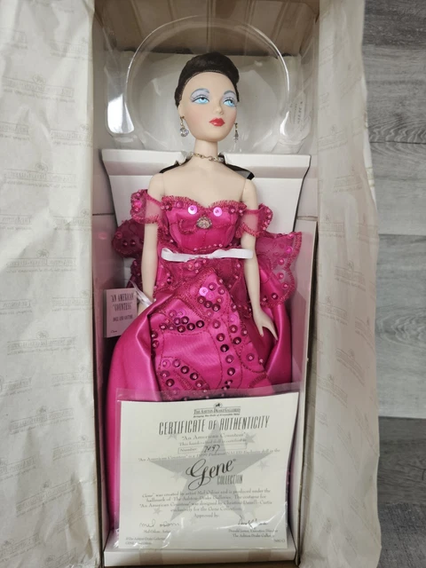 ASHTON-DRAKE GENE: “AN AMERICAN COUNTESS” Sparkling Pink 1999 Coa New ...