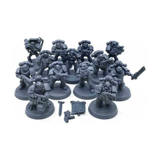 FORGE WORLD WARHAMMER 40k Mark IV Tactique Équipe - Acier Mains #3 NM ...