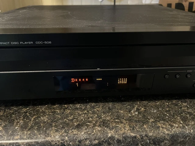YAMAHA CDC-506 5-DISC Carousel CD Changer-No Remote- 2002-Tested ...