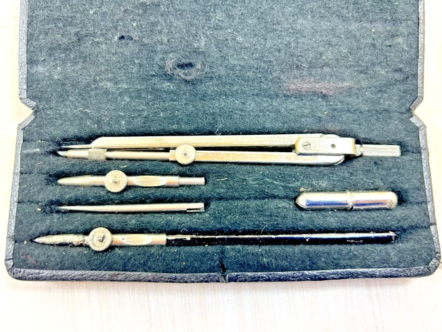 VINTAGE TECHNICAL DRAWING set made in Germany as per photo £5.25 ...