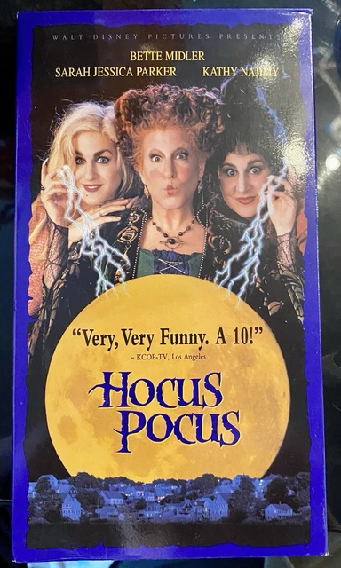 HOCUS POCUS VHS, 1994 BETTE MIDLER PARKER Disney Halloween $7.99 - PicClick