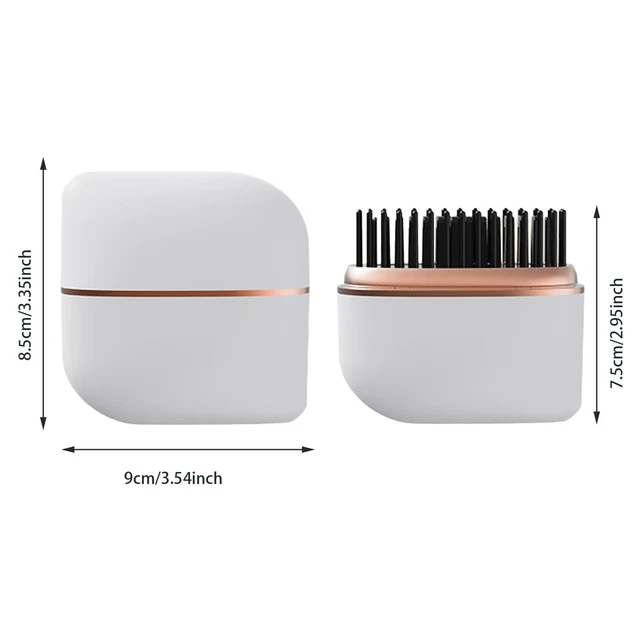 2025 MINI CORDLESS Hair Straightener Comb – Portable Curling ...