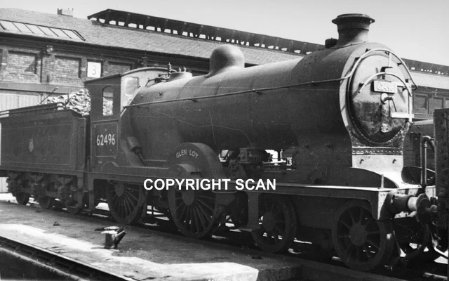 STEAM RAILWAY PHOTO : 62496 'GLEN LOY’ Ex LNER D34 in 1951 £2.99 ...