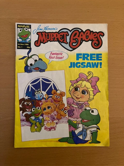 JIM HENSONS´S MUPPET Babies Erstausgabe No. 1 Nov 1986 Marvel Comic ...
