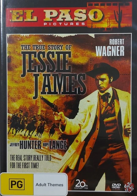 THE TRUE STORY Of Jesse James Dvd Robert Wagner Region 4 Brand New And ...