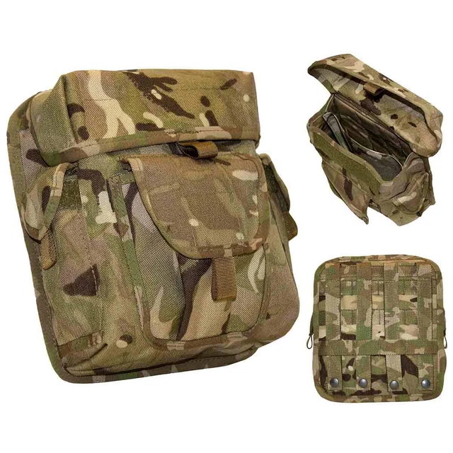 BRITISH ARMY MOLLE Commanders Admin Pouch MTP Military Utility Webbing ...