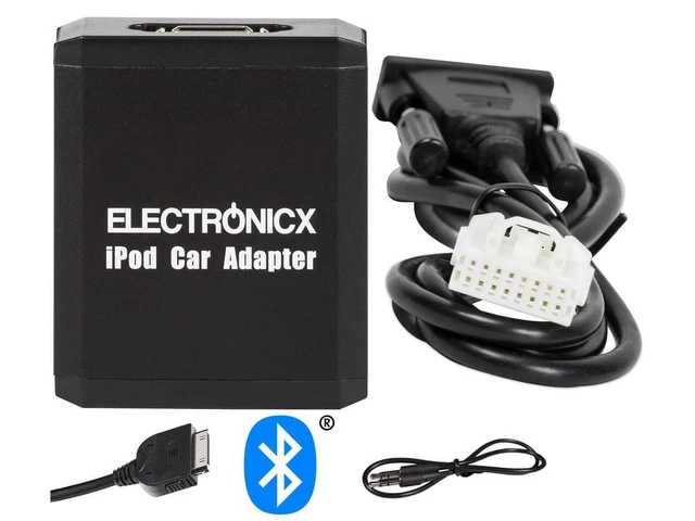 ADAPTATEUR AUX BLUETOOTH iPhone iPad iPod Toyota Lexus 5+7 Pin Grand ...