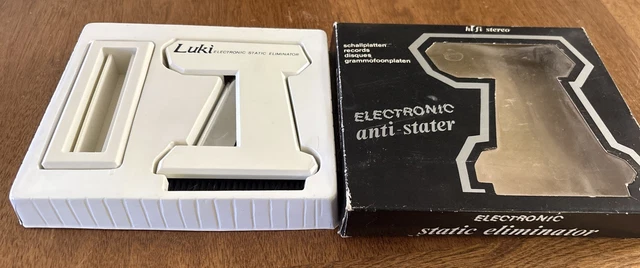 VINTAGE LUKI ELECTRONIC Static Eliminator Audiophile Brush IN OG BOX Hi ...