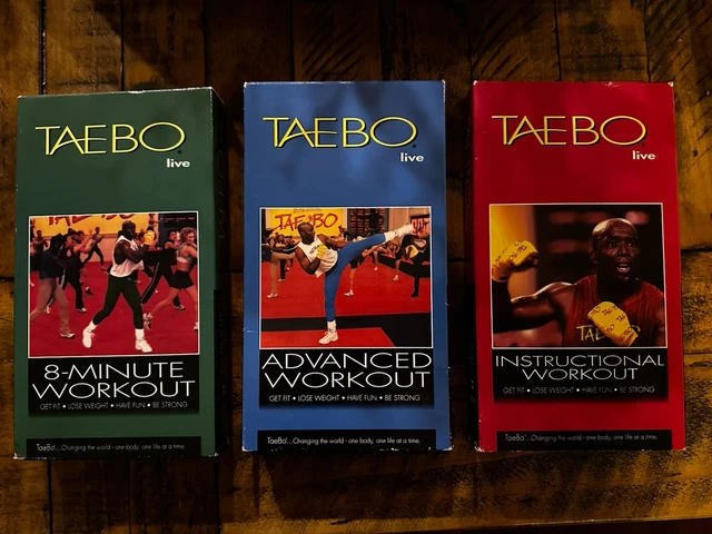 TAE BO BILLY Blanks 8 Minute, Instructional and Advanced Workout — 3 ...