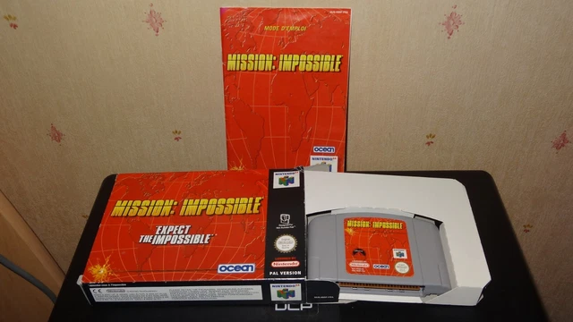 MISSION: IMPOSSIBLE &EXPECT The Impossible" - Jeu Nintendo 64 - Boîte ...