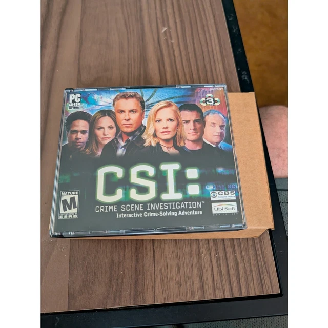 CSI: CRIME SCENE Investigation PC Game 🕵️ Case & Disc $15.03 - PicClick CA