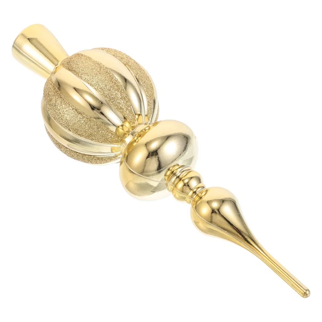 CHRISTMAS TREE TOPPER Spherical Xmas Tree Treetop Decor Christmas Party ...