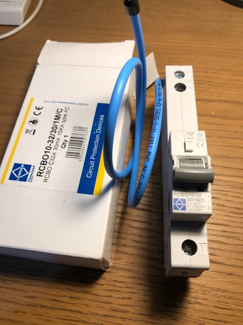 LEWDEN 10-32/30/1M/C RCBO Lewden 32 Amp Rcbo 1P 32A C32 Rcbo 10-32/30/1M/C £17.95 - PicClick UK
