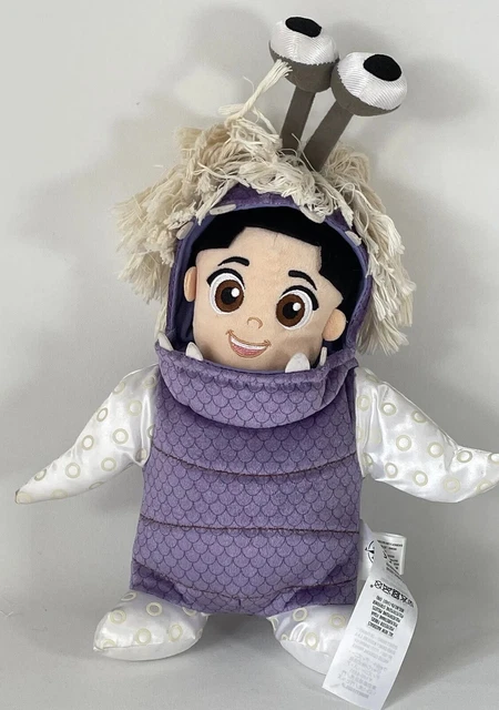DISNEY STORE PIXAR Monster's Inc BOO Girl Monster Outfit Plush Soft Toy ...