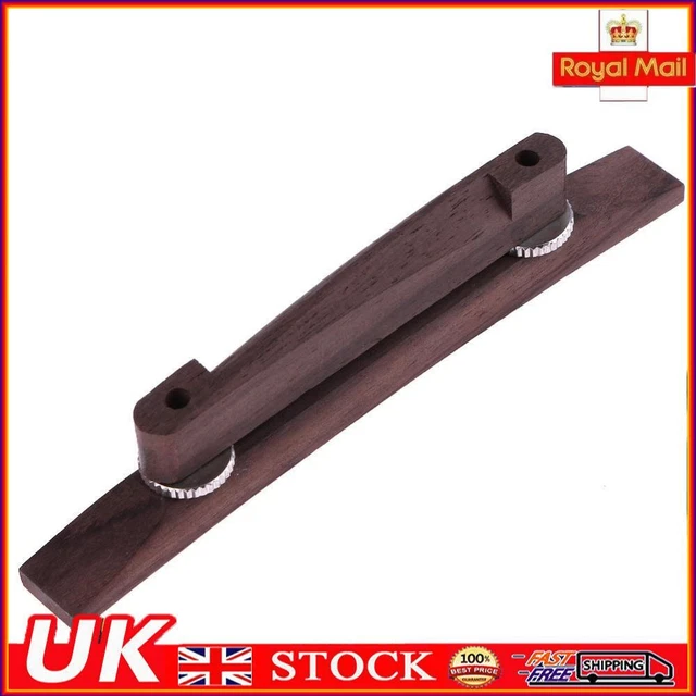 ARCHTOP GUITAR BRIDGE Adjustable Floating Bridge Rosewood Jazz Guitar ...