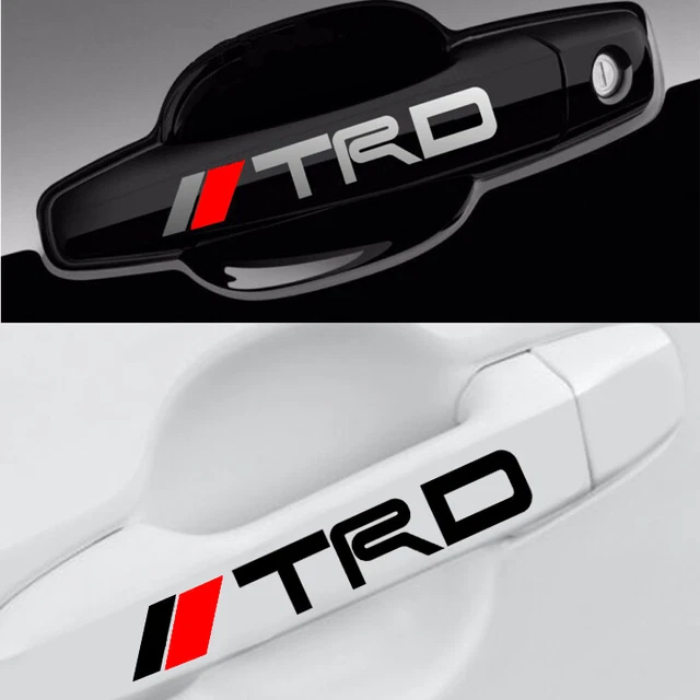 TOYOTA TRD VINYL Decal Tacoma Sticker for door handle, mirror, wheels ...