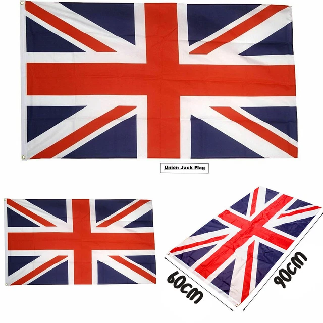 SMALL 3X2 UNION Jack UK Flag Great British Sport Olympics Jubilee GB ...
