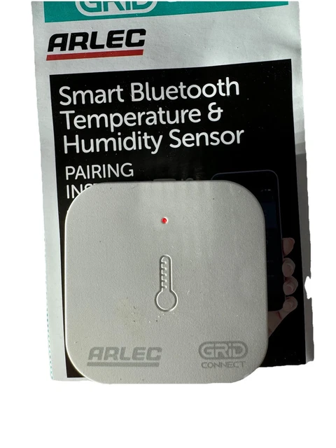 [4X] ARLEC GRID Connect Smart Bluetooth Temp & Humidity Sensor SGS03HA ...