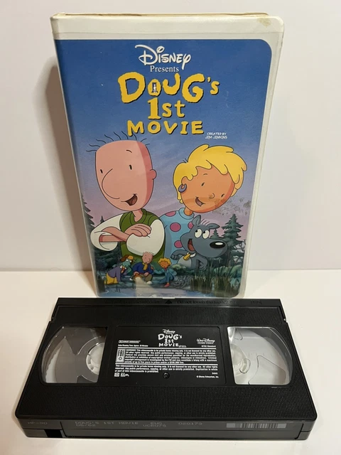 DOUG'S 1ST MOVIE VHS 1999 Disney Clamshell $9.99 - PicClick CA