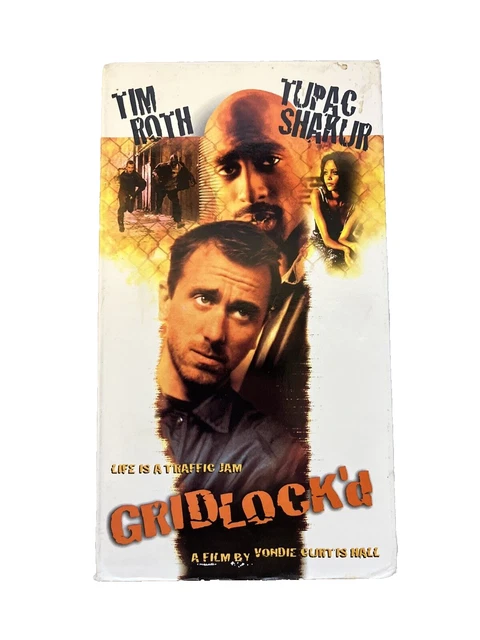 GRIDLOCK'D VHS (1996) RARE Tupac Shakur, Tim Roth, Vondie Curtis Hall ...
