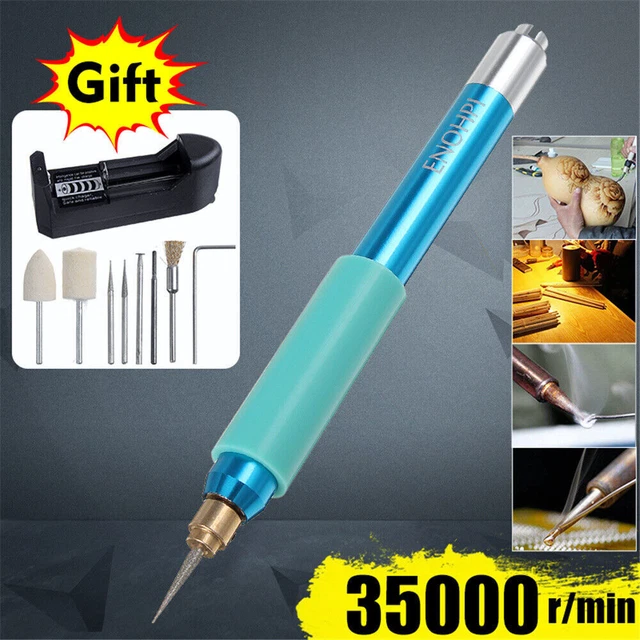CORDLESS ELECTRIC ENGRAVING Engraver Pen Carve Tool for DIY Jewelry ...