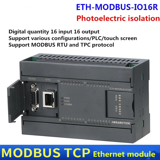 MODULE DE COMMUNICATION Ethernet MODBUS tcp rs485 32 canaux entrée module d'E/S EUR 158,18 ...