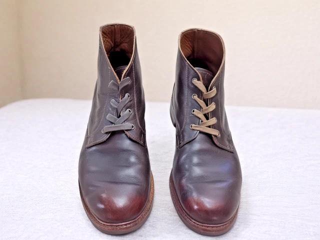 ALLEN EDMONDS ODENWALD Brown Boot Size 11.5 D £161.15 - PicClick UK